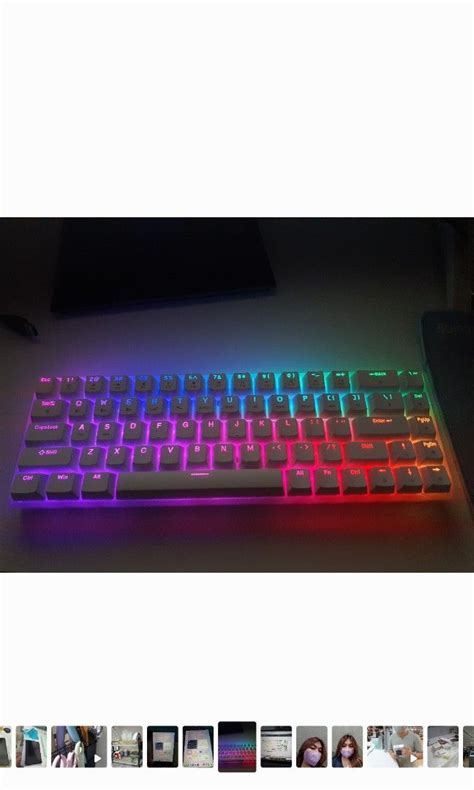 Garuda Gear Gg68b White Tri Mode Wireless Hot Swappable 65