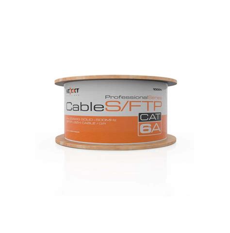 Cable En Bobina Cat6a Sftp Calibre 23awg Nab Utp6abl Marca Nexxt