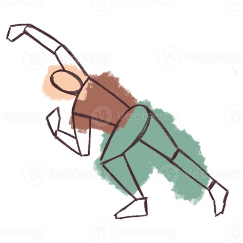 Dibujo Abstracto De Moda De Una Figura Femenina 15267415 Png