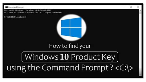 How To Find Your Windows Product Key Cmd Lates Windows 10 Update Images And Photos Finder