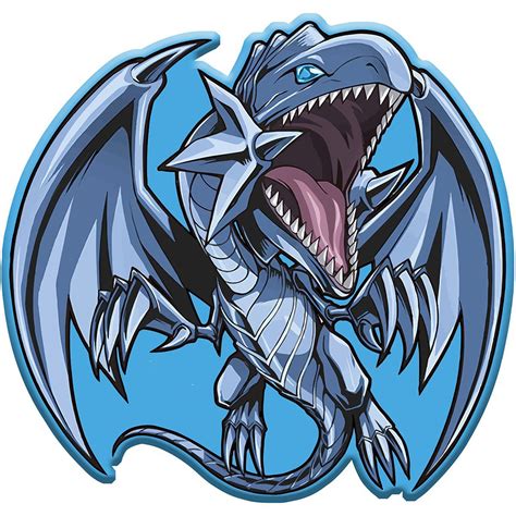 Yu Gi Oh Blue Eyes White Dragon Pillow Entertainment Earth