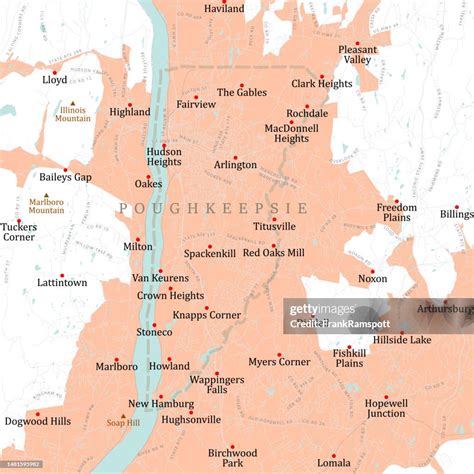 Map Of The Poughkeepsie Area Poughkeepsie New York Wikipedia