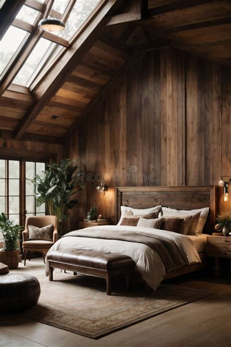 Luxury King Bed With A Luxury Pillows Stock Illustration
