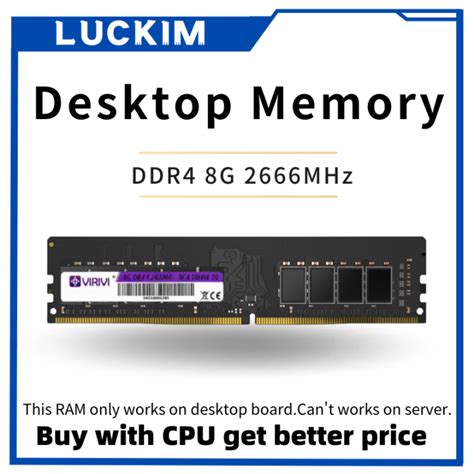 Ram Desktop Memory Desktop Ddr4 8g 2666mhz Dimm Computer Lazada Ph