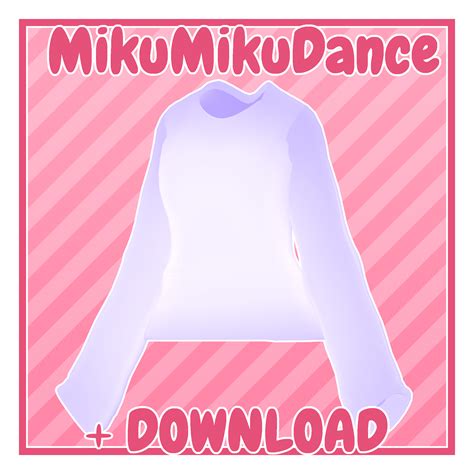 [mmd Dl] Long Sleeve Shirt V2 By Astria Mmd On Deviantart
