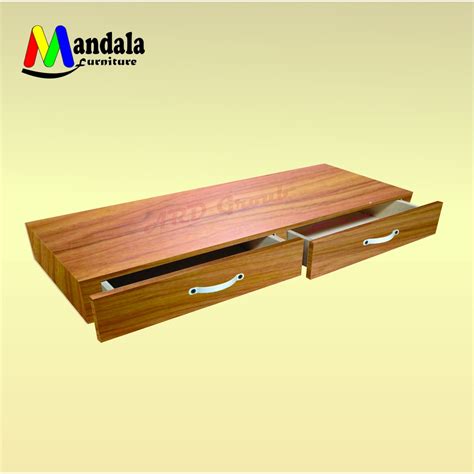 Jual RL 013 Rak Dinding Ambalan Laci Minimalis 2 Pintu 60 20