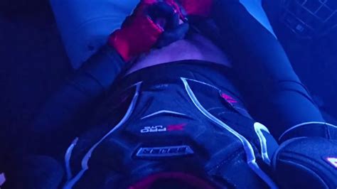 Cup Bulge And Shoulder Pads—watch Me Edge In Full Gear Free Sex Video