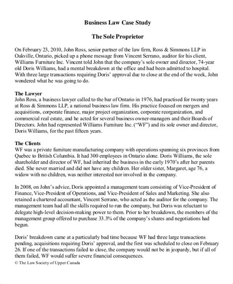 Case Study Report Example Pdf At Cheryl Talley Blog
