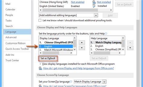 Choose A Different Default Language In Outlook Mail The Tech Edvocate