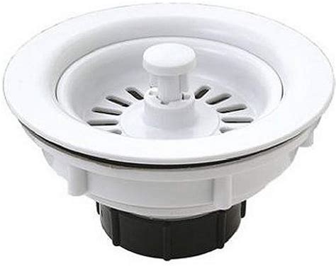 Master Plumber 547 656 Mp Basket Sink Strainer White