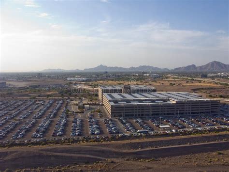 Aparcamiento Del Aeropuerto Phoenix Az Imagen De Archivo Imagen De