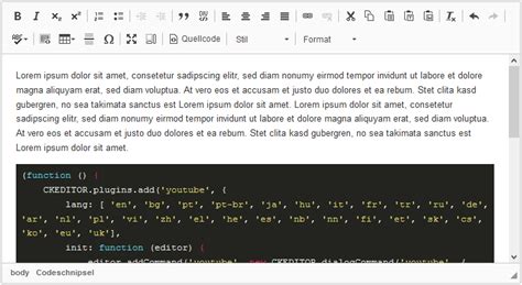 Ckeditor Wysiwyg Html Editor Tools Und Software Typo3 Webdesign
