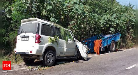 5 Dead 10 Injured As Scorpio Hit Trolley In Patiala Amritsar News