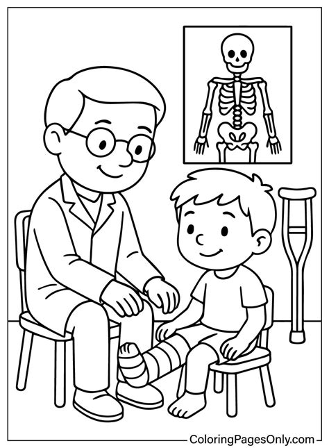 أكثر من 30 صفحة تلوين للأطباء ملفات Pdf قابلة للطباعة مجانًا أو تلوين