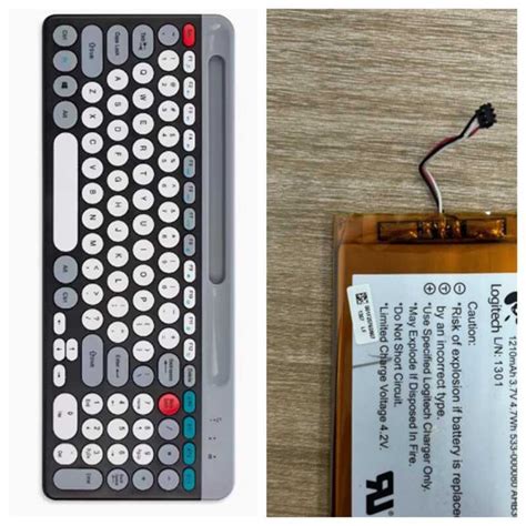 K Suitable For Logitech K Wireless Bluetooth Mechanical Keyboard Battery Shopee Philippines