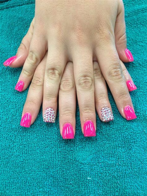 More Bling Gel Nail Designs Bling Nails Cute Nails For Fall