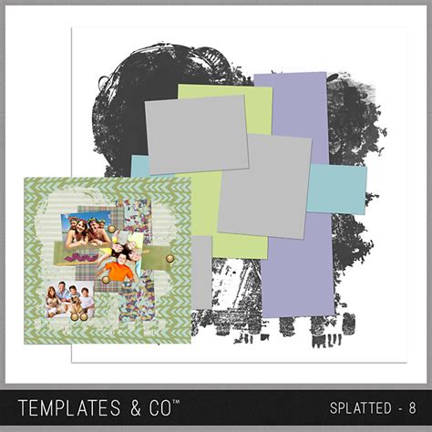 Splatted 8 Digital Art