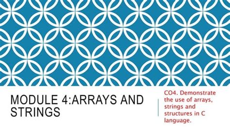 arrays in data structure and algorithm ppt