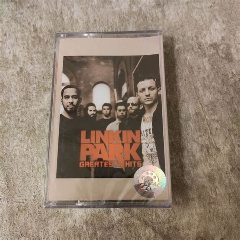 Original Linkin Park Greatest Hits Cassette Tape Lyric Book Sealed