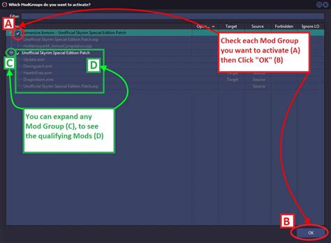 Xedit Mod Groups Tome Of Xedit