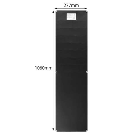 100 Watt 12 Volt Extremely Flexible Monocrystalline Solar Panel