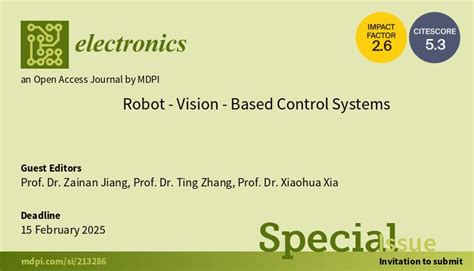 Callforpapers Specialissue Robot Innovative Intelligent Ar Slam