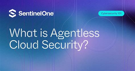 What Is Agentless Cloud Security Sentinelone