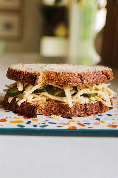 The Perfect Dill Pickle Grilled Cheese Sandwich Recipe Grilled Cheese