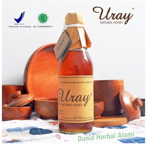 Jual Madu Uray Raw Honey 450 Gr Madu Murni Sehat Madu Hutan Madu Asli