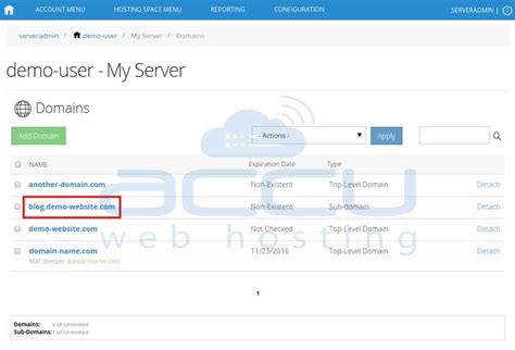 How To Add Subdomain In WebsitePanel 2 1 WebsitePanel Tutorials