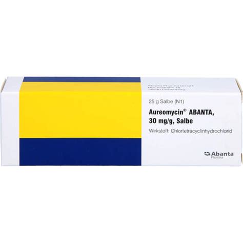 Aureomycin Abanta 30 Mgg 25 G Apotheken Preise
