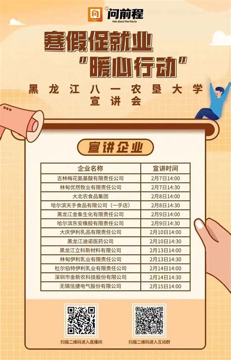 黑龙江八一农垦大学寒假宣讲会