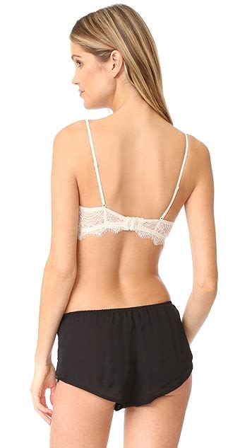 Anine Bing Lace Bra With Trim Shopbop