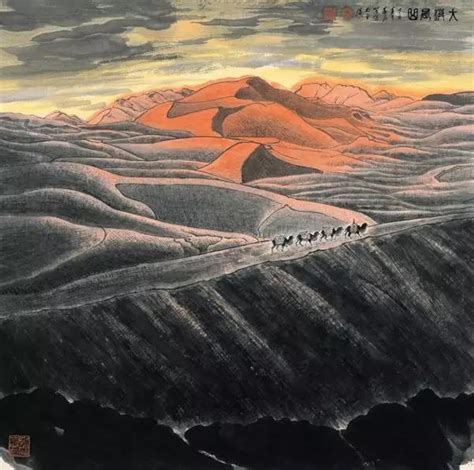 钟情大漠，抒魂笔墨——著名画家黄名芊 知乎