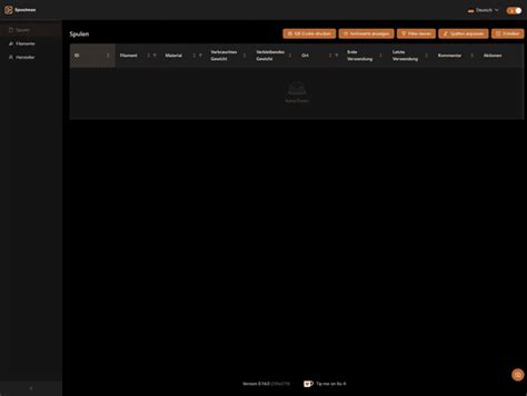 Spoolman Your Filament Reel Management