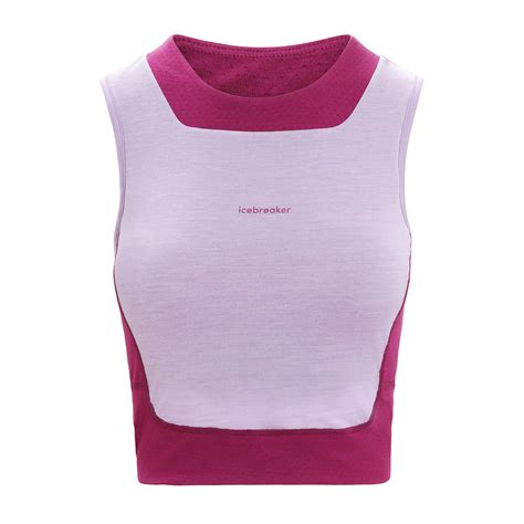 Tank Top Termoaktywny Damski Icebreaker Zoneknit Cropped Bra Tank