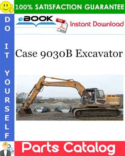 Case 9030b Excavator Parts Catalog Manual Pdf Download