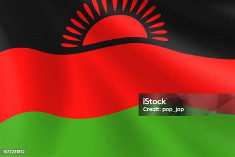 말라위의 국기입니다 말라위 국기 벡터 플래그 배경입니다 스톡 일러스트레이션 곡선에 대한 스톡 벡터 아트 및 기타 이미지 곡선