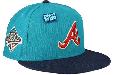 New Era Atlanta Braves Capsule Teal Collection 1996 World Series