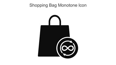 Shopping Bag Monotone Icon In Powerpoint Pptx Png And Editable Eps