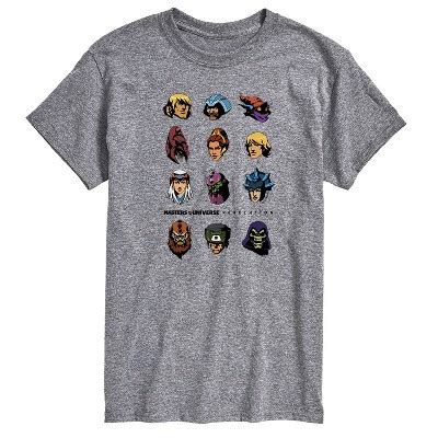 Mens Masters Of The Universe Revelation Faces Short Sleeve Graphic