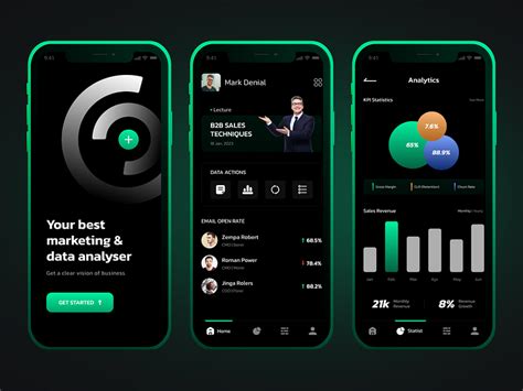 Social Marketing Mobile App By Aakash Designer On Dribbble
