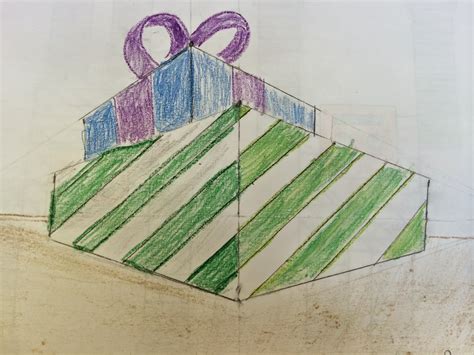 Sacred Heart Art Room Two Point Perspective T Boxes