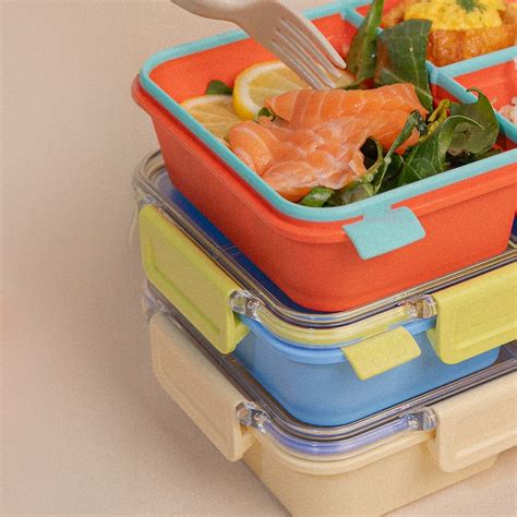 밀폐용기·반찬통 한방울도 새지 않는 반찬용기 도시락겸용 기획세트 3구 1p 채반 1p깍지2p 오늘의집 쇼핑