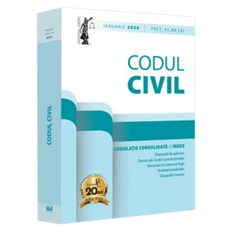 Codul Civil Ianuarie 2024 Dan Lupascu Libraria CLB