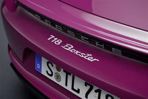 Porsche 718 Boxster And Cayman Get New Style Edition Attire With