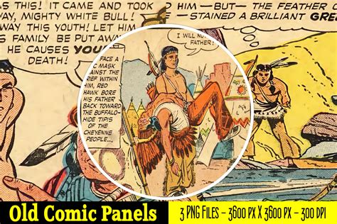 Old Comic Panels 53 Graphic By Digital Art Collectibles · Creative Fabrica