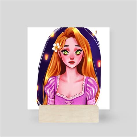 Rapunzel An Art Print By Muzenik Art Inprnt