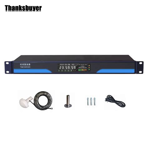 Network Time Server For Beidou Dual Module Gps Ptp Clock Ntp Ieee1588 4 Port Ebay