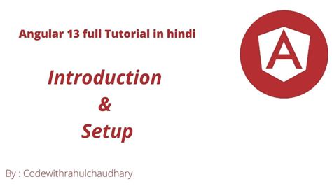 Angular13 Setup Step By Step Youtube
